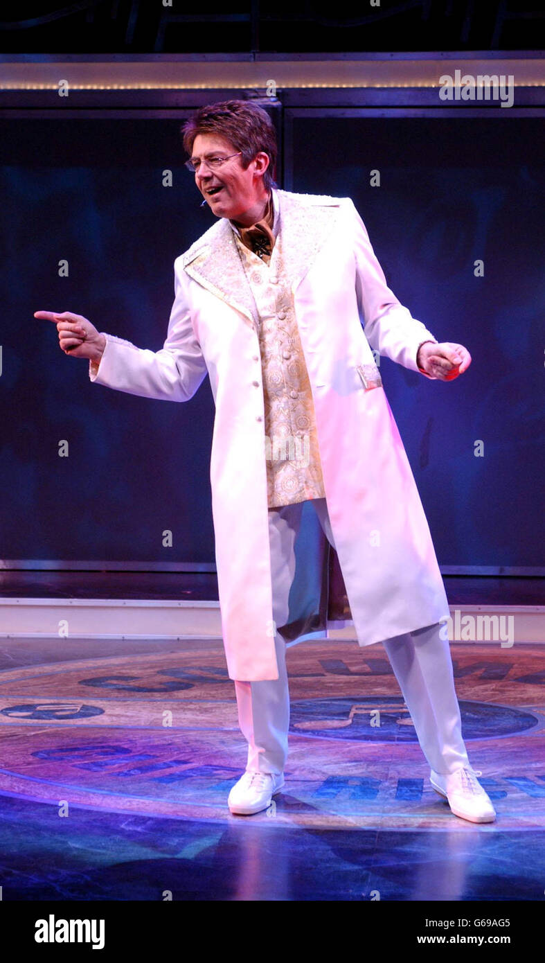 Cliff the Musical - Mike Read Stock Photo - Alamy