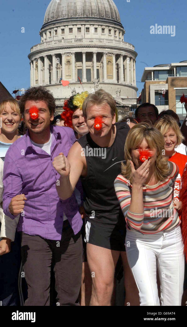 Comic Relief Fun Run Stock Photo - Alamy
