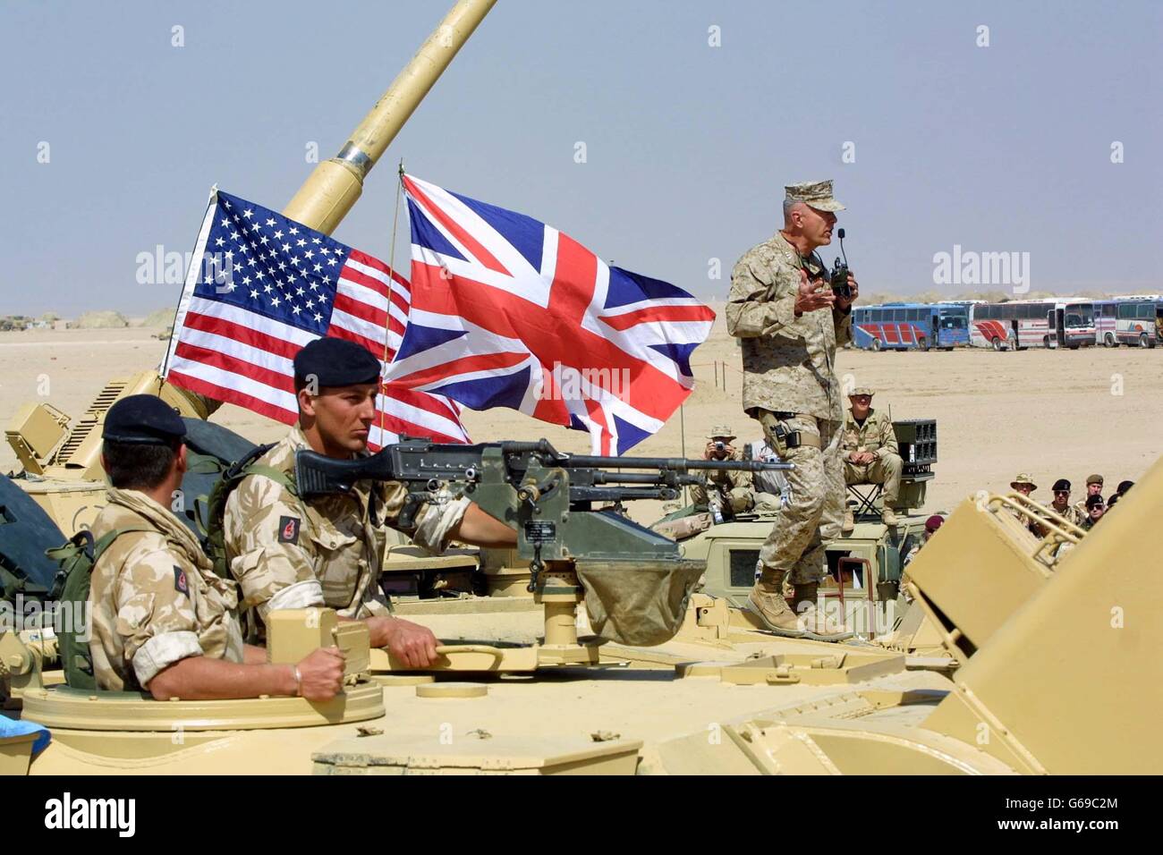 British Forces in Kuwait Stock Photo - Alamy