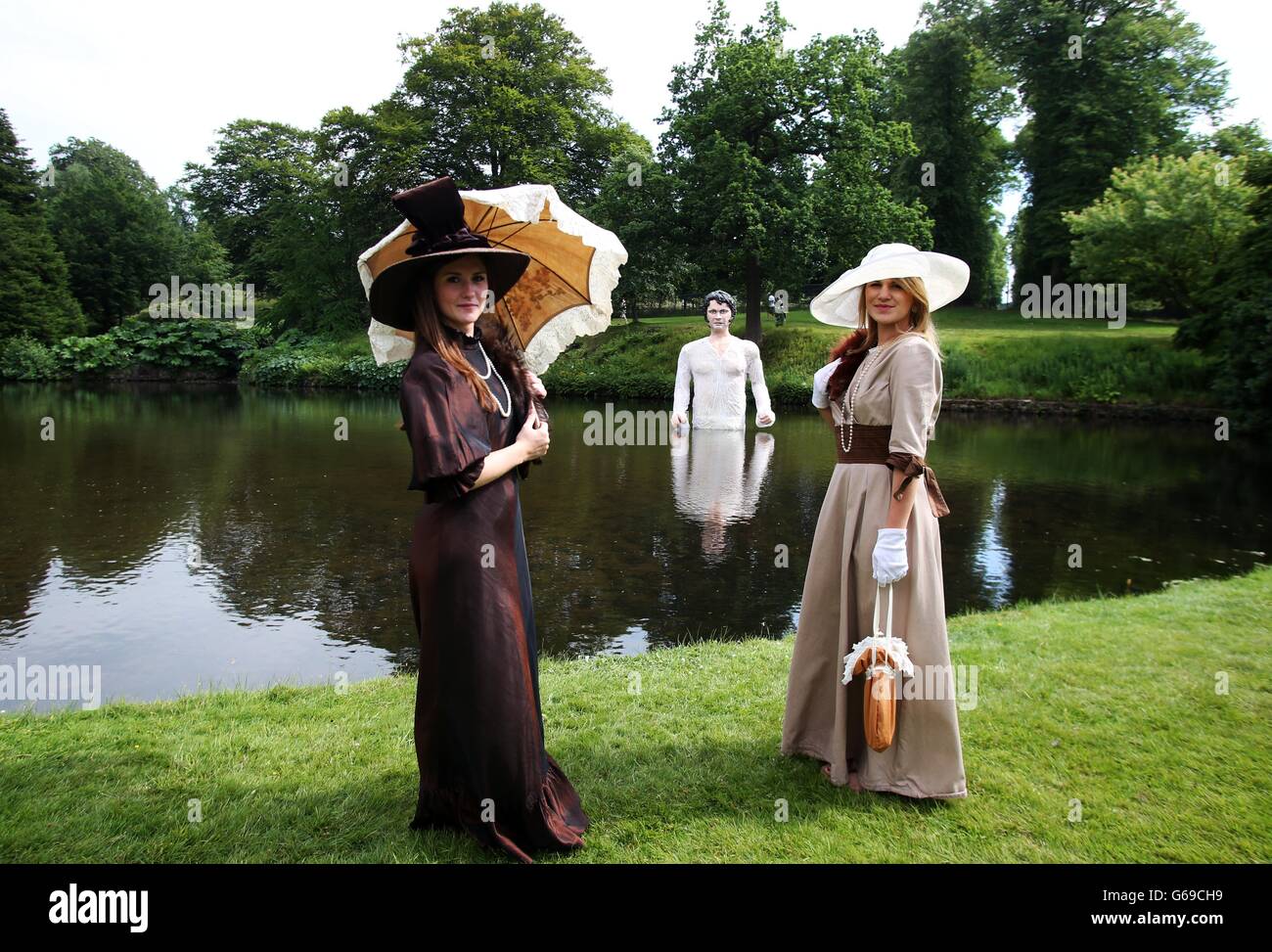 Sarah Bridger from Cambridge and Lauren Mangold (right) from Manchester ...