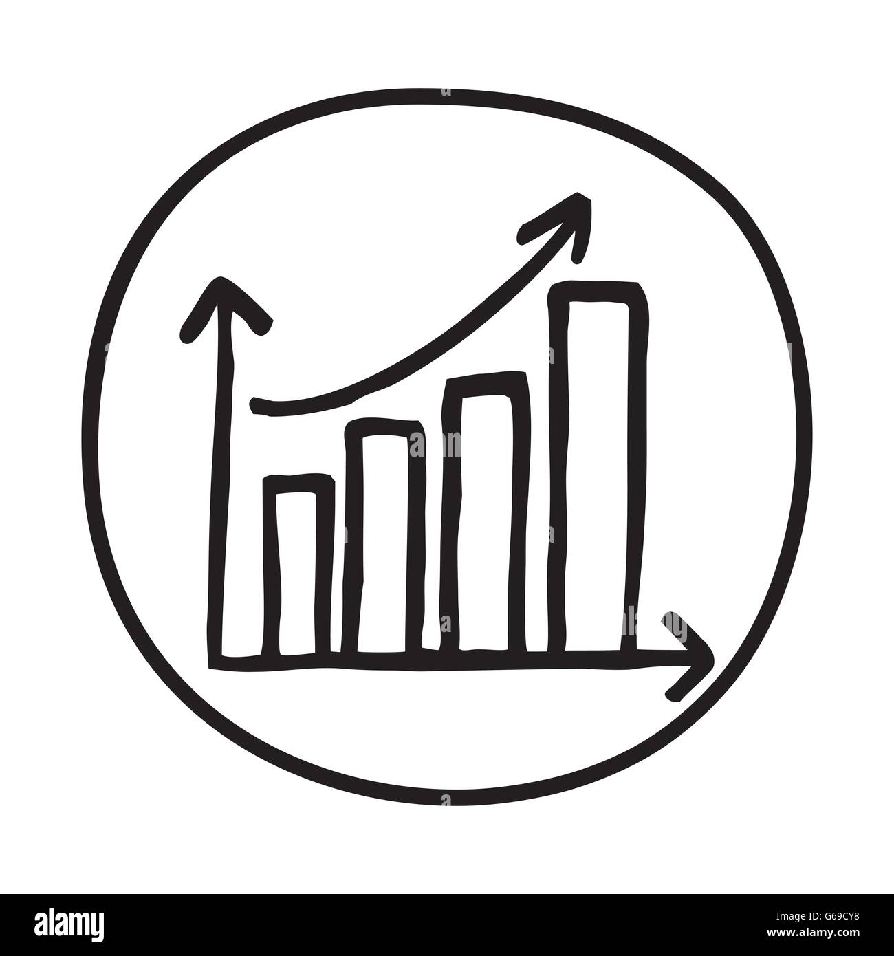 Doodle idea diagram illustration Stock Vector Images - Alamy