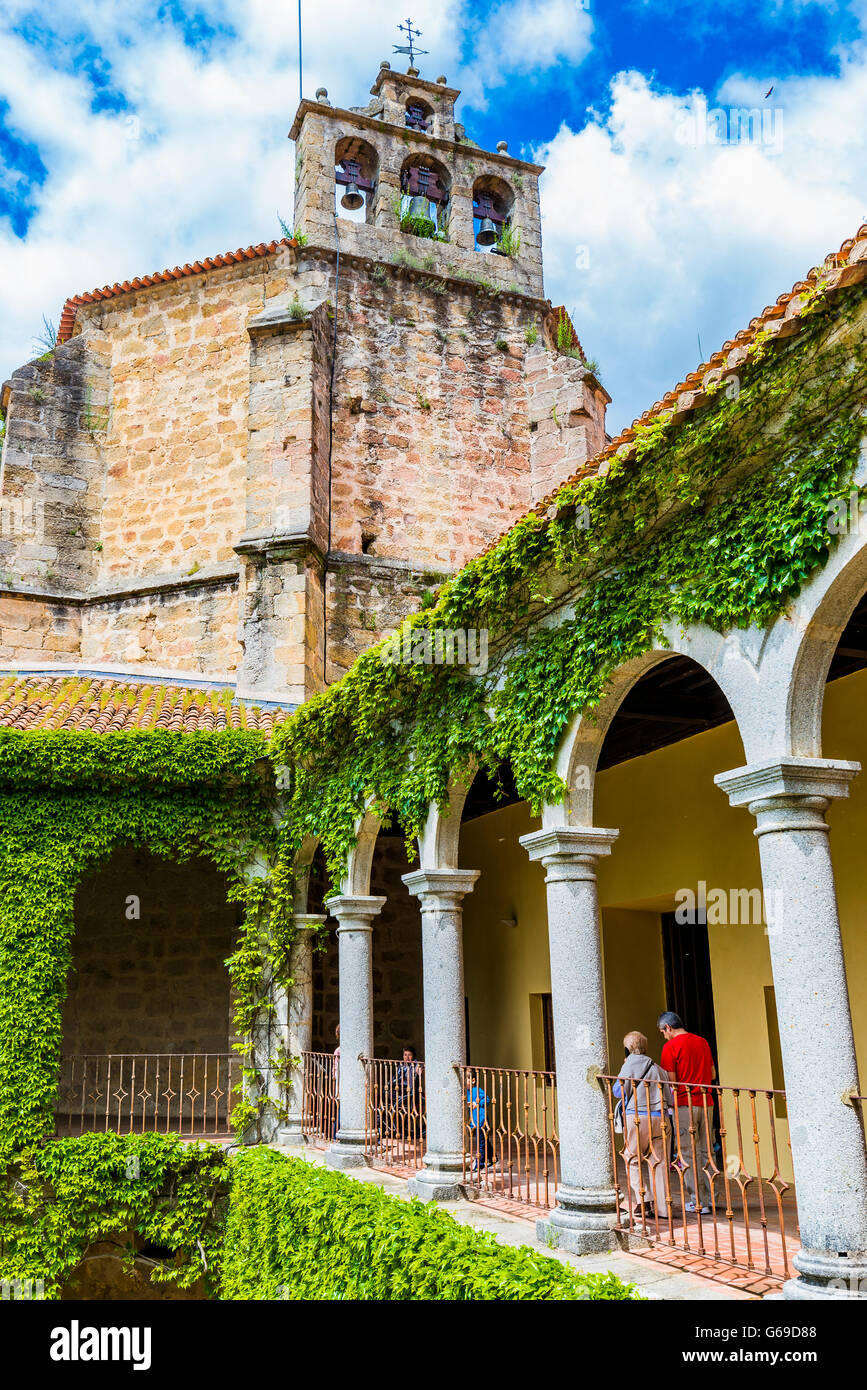 Monastery of Yuste, founded by the Hieronymite Order of monks in 1402 ...