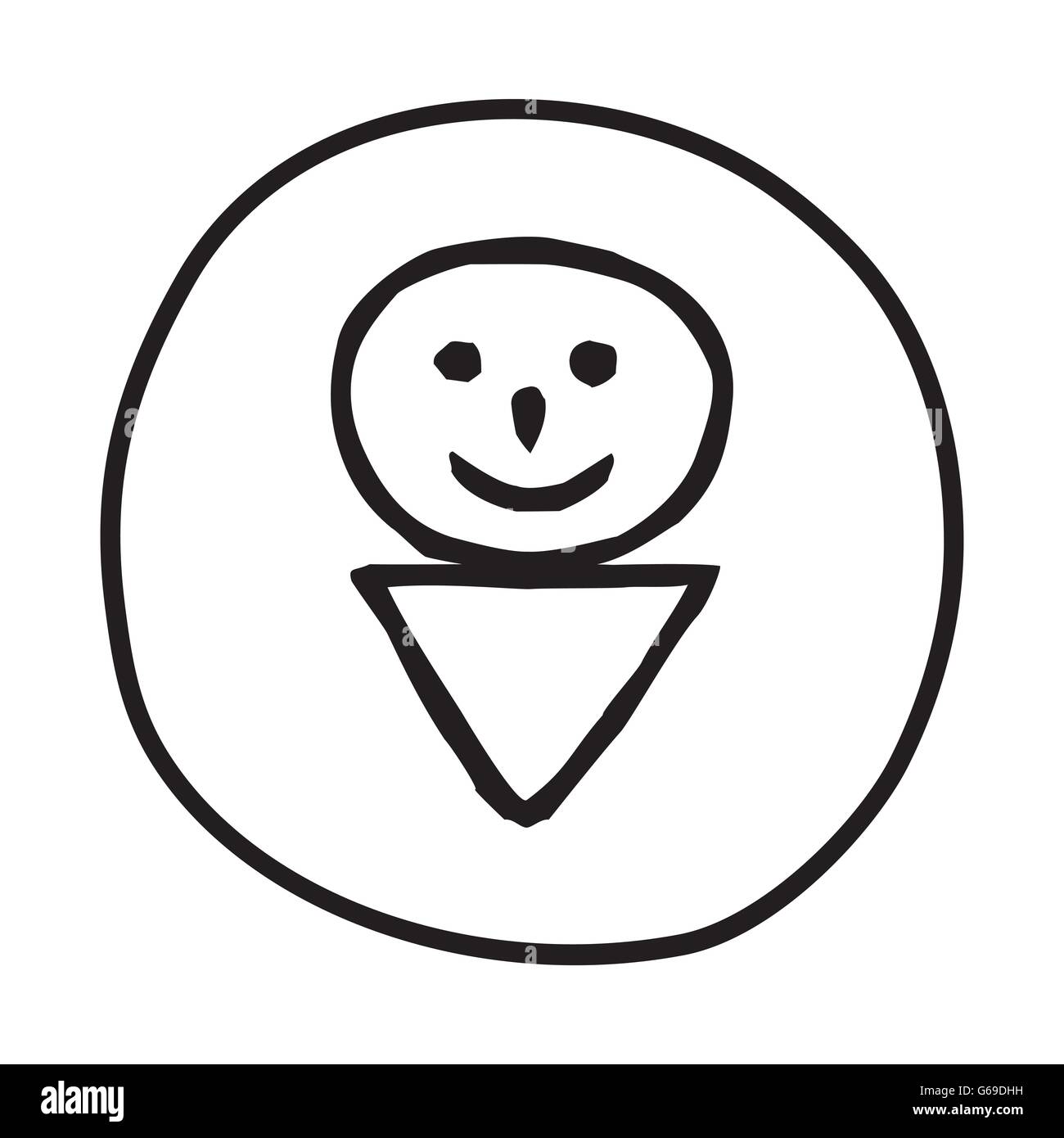 Man boy avatar smartphone Stock Vector Images - Alamy