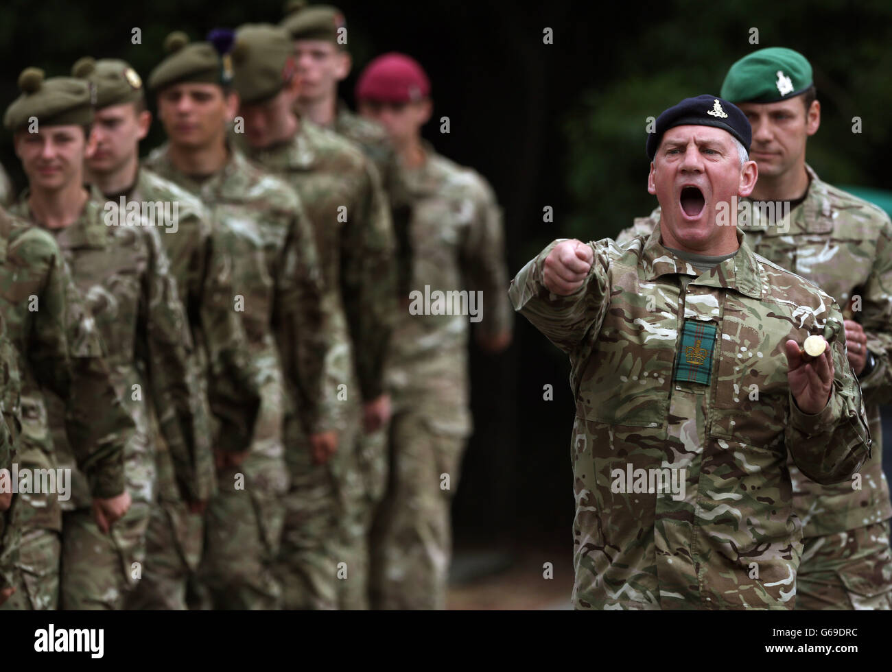 Reserve army barracks hi-res stock photography and images - Alamy
