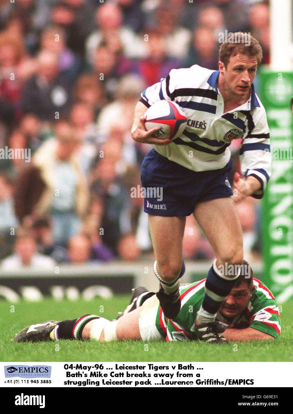 RUGBY UNION - Pilkington Cup Final - Leicester Tigers v Bath.. Bath's ...