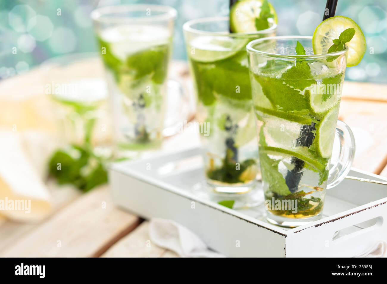 Refreshing lime tea hi-res stock photography and images - Alamy