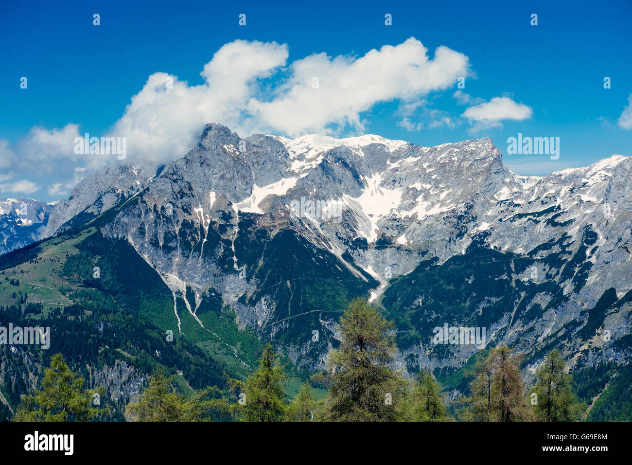 Tennengebirge mountains in Salzburger Land, Austria Stock Photo - Alamy