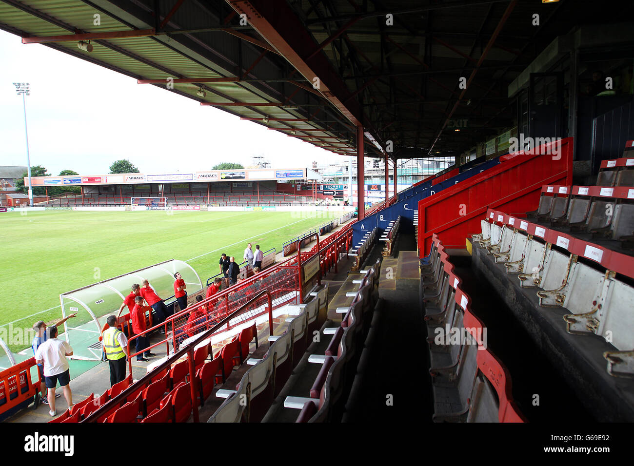 General view of bootham crescent hi-res stock photography and images ...