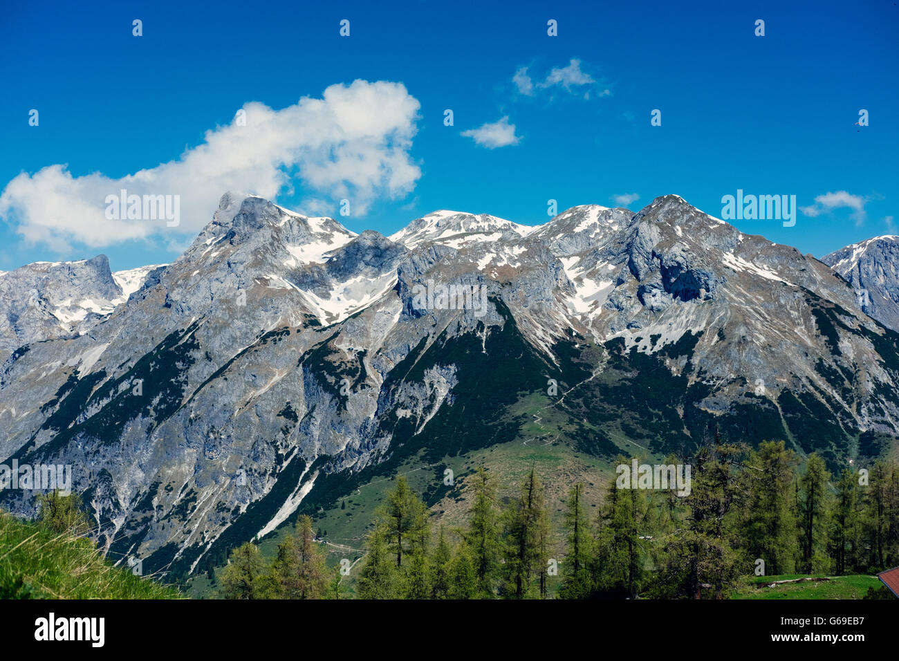 Tennengebirge mountains in Salzburger Land, Austria Stock Photo - Alamy