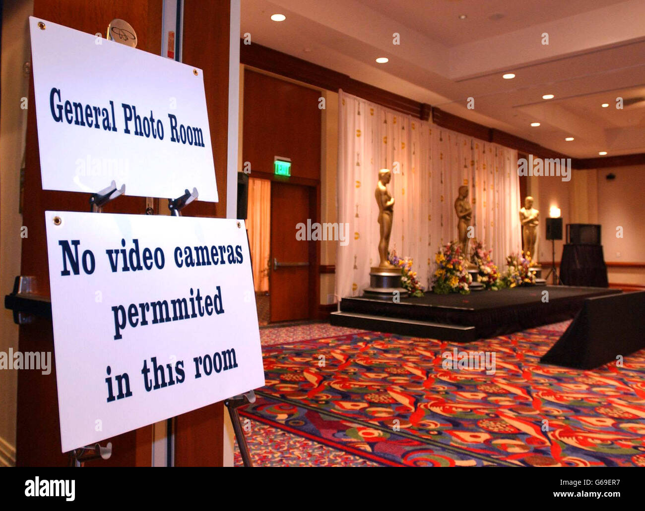 Oscars room hi-res stock photography and images - Alamy