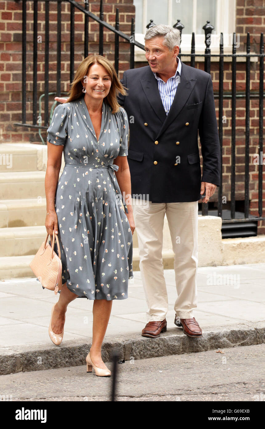 Birth of Prince George of Cambridge Stock Photo - Alamy