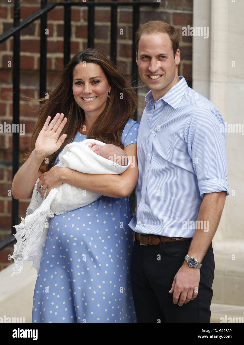 Prince george birth hi-res stock photography and images - Alamy