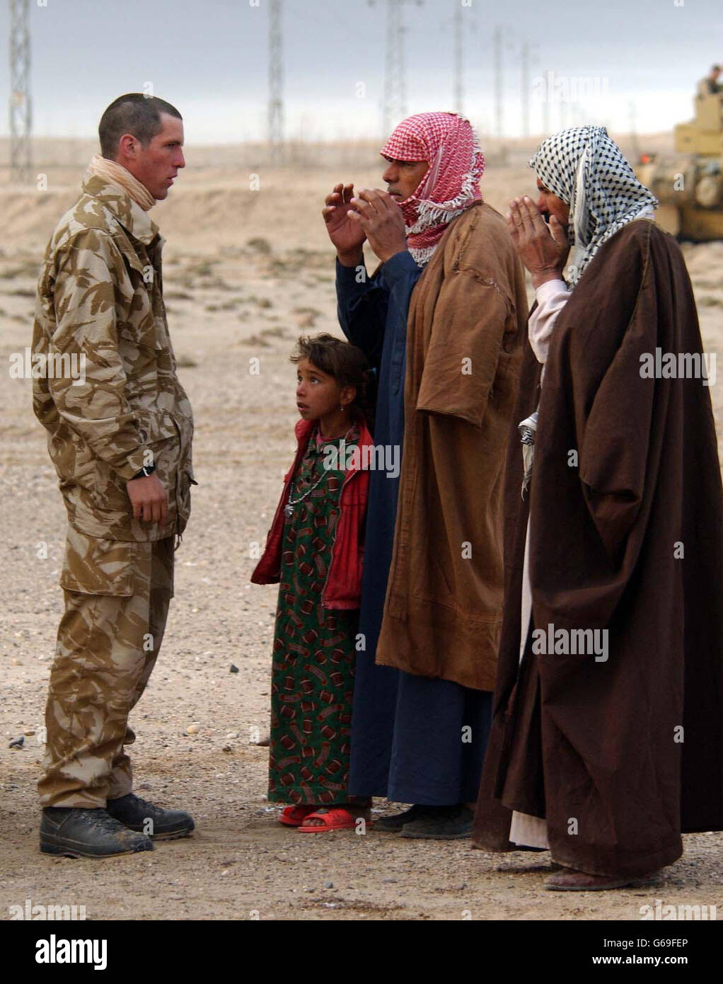 British Forces in Iraq Stock Photo - Alamy