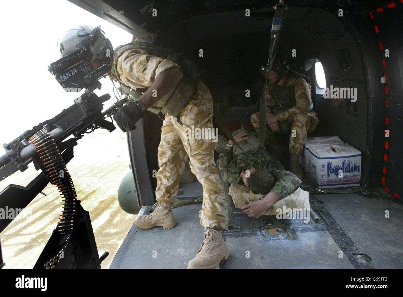 Wounded British Soldiers Stock Photo - Alamy