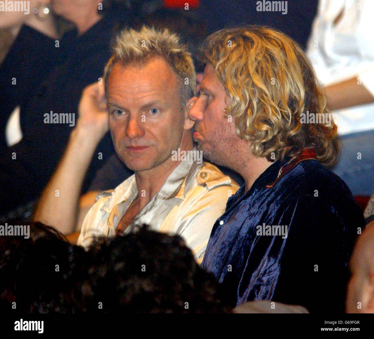Sting McCartney Paris Concert Stock Photo - Alamy