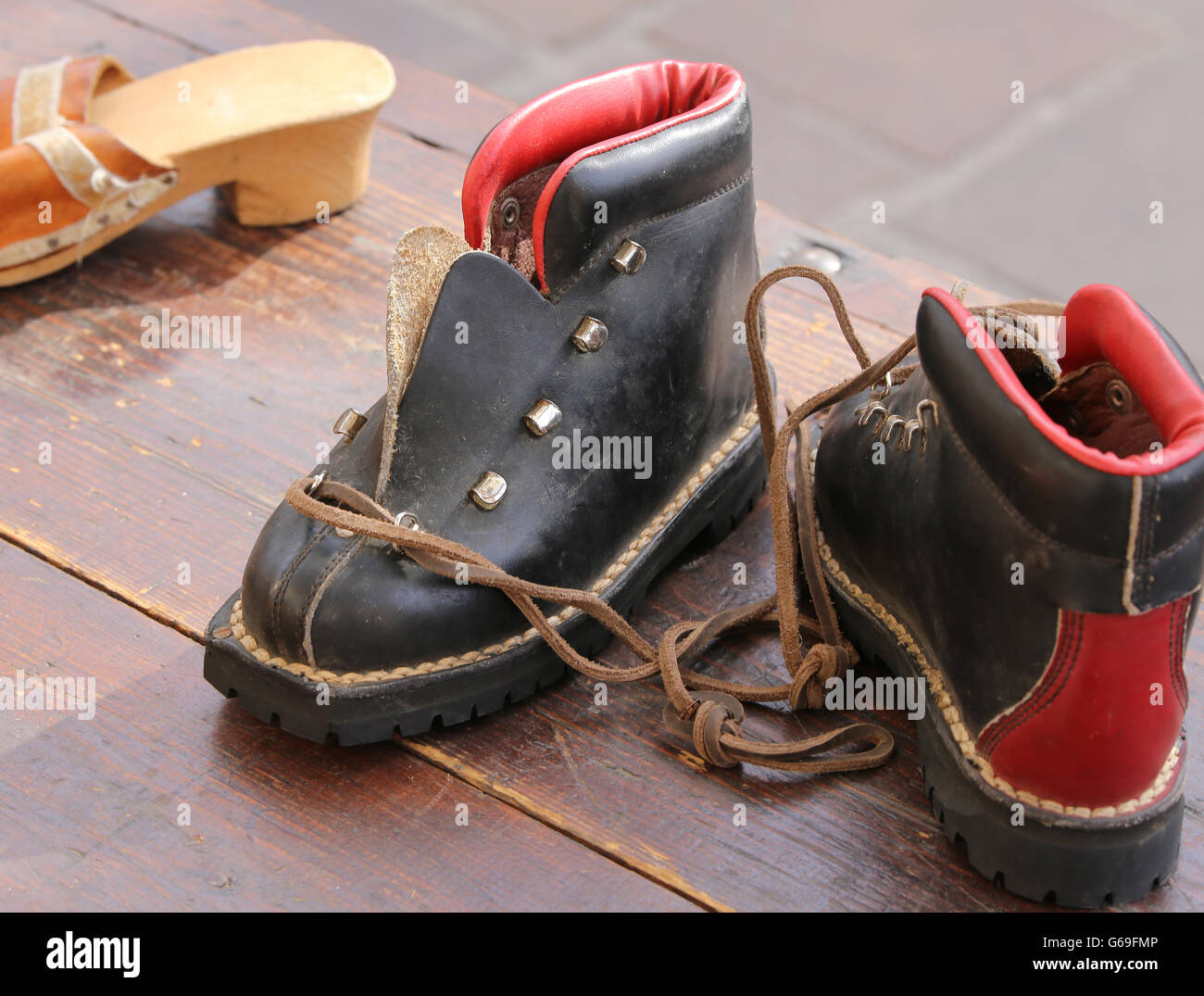 Market shoe shoes hi-res stock photography and images - Alamy