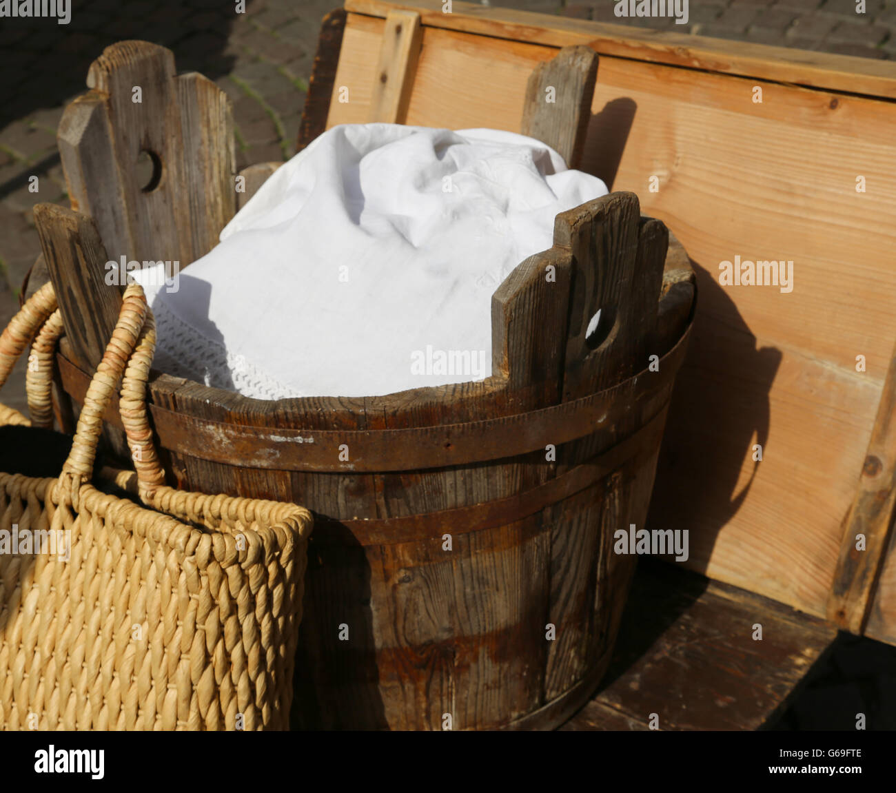 Hand washing clothes hi-res stock photography and images - Alamy
