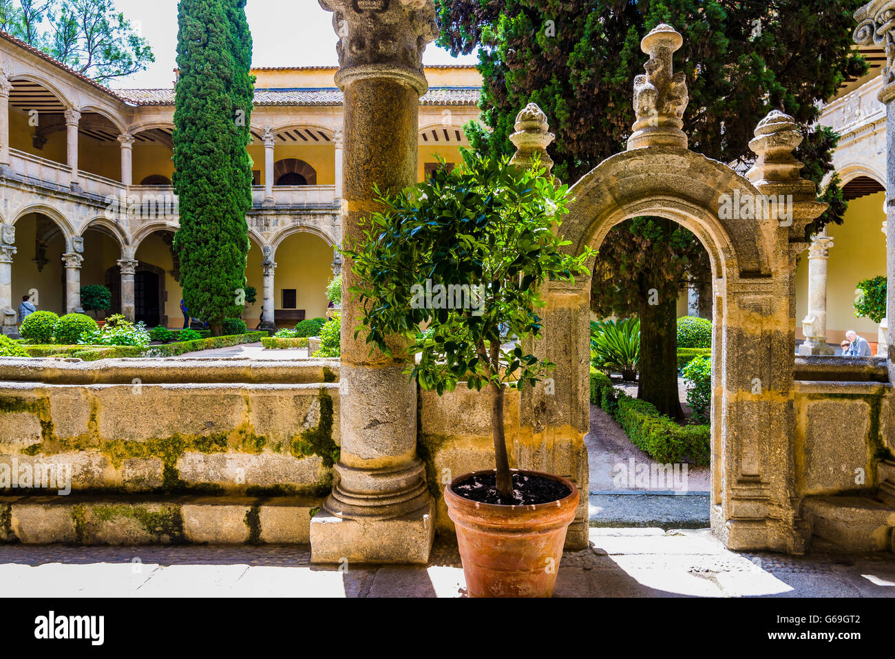 Monastery yuste founded hieronymite order hi-res stock photography and ...