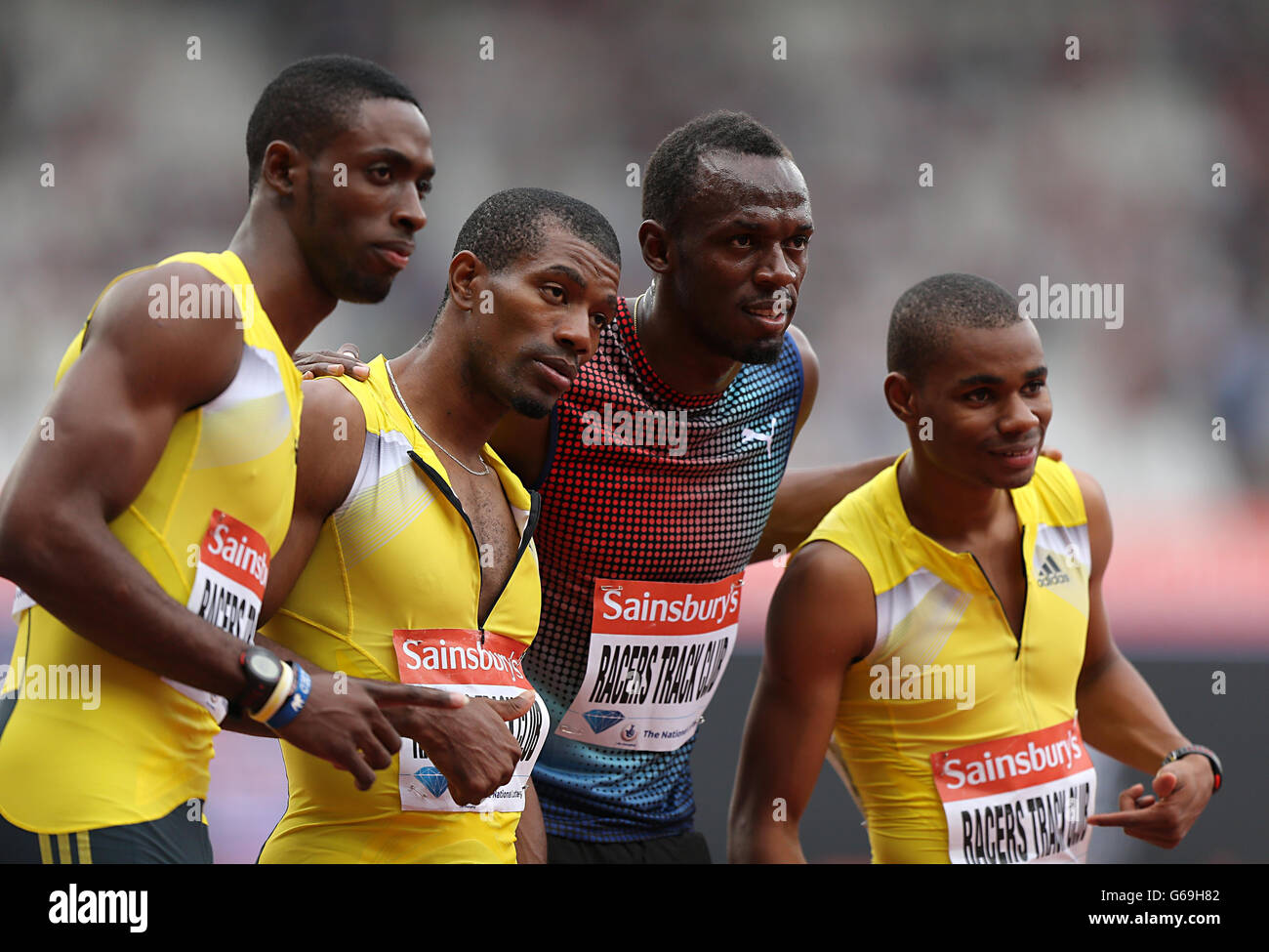 The racers track clubs left right mario forsythe hi-res stock ...