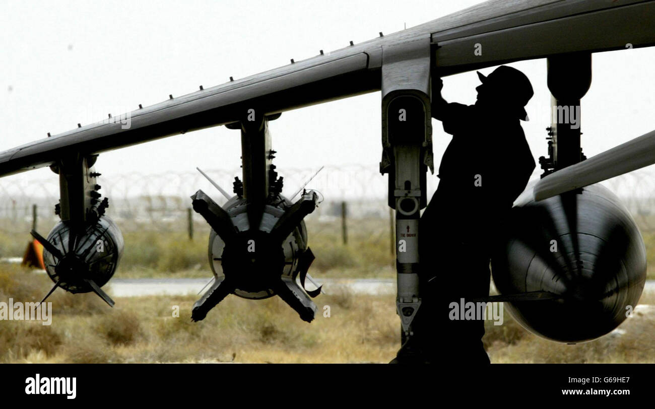 Iraq War Harrier GR7 Stock Photo - Alamy