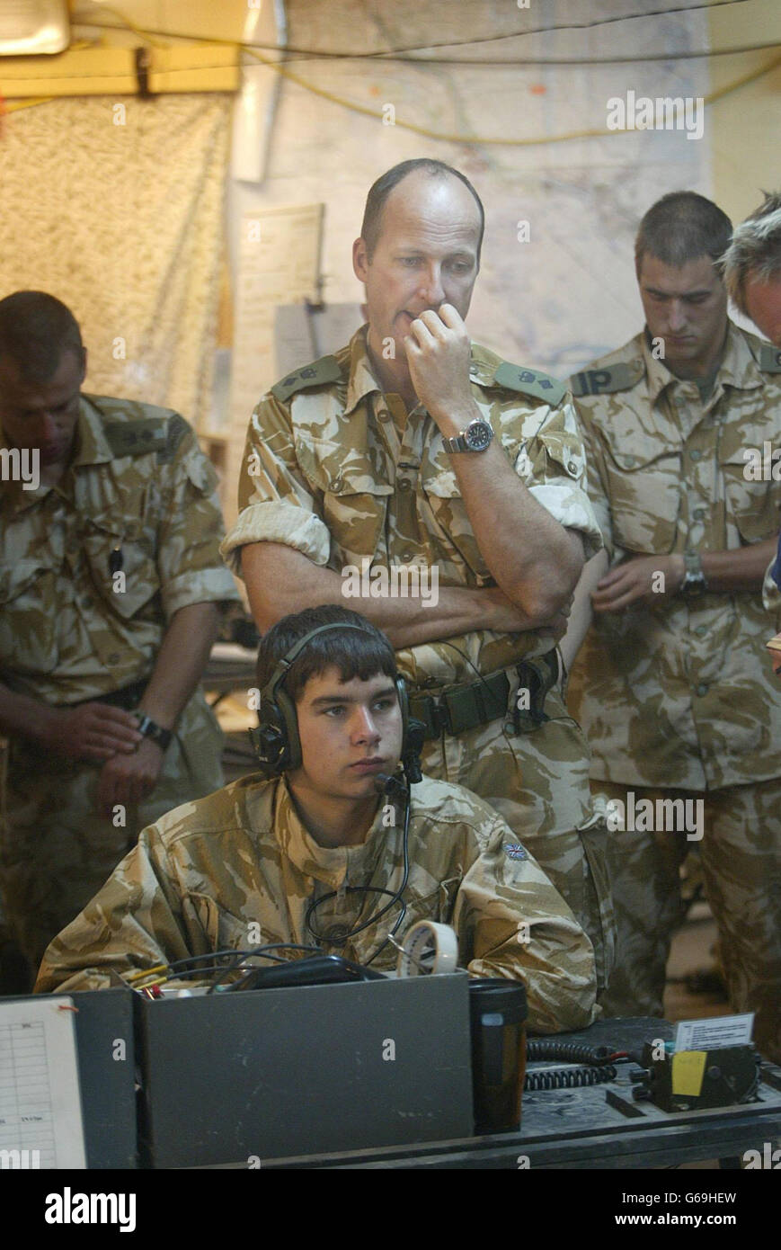 Iraq War 3 Commando Brigade Stock Photo - Alamy