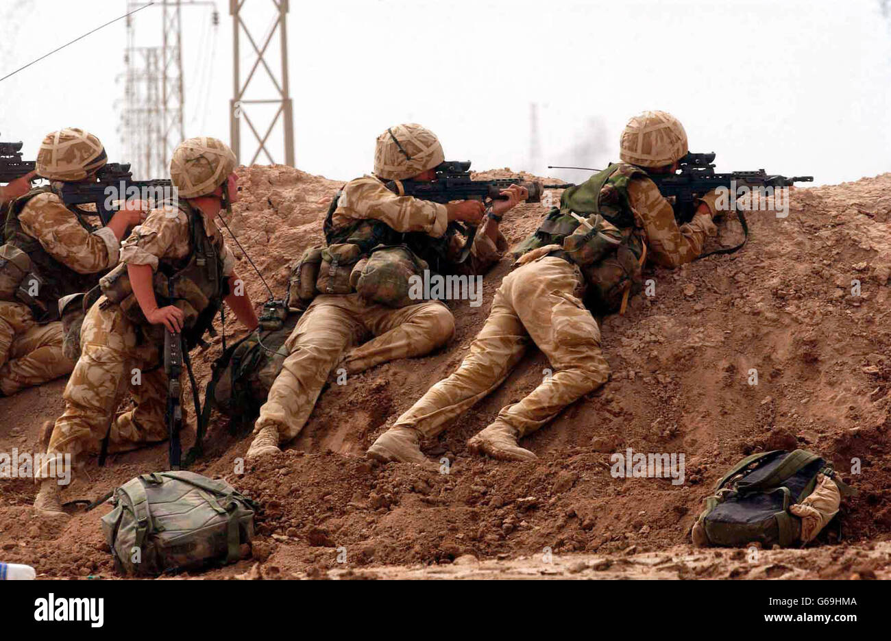 Iraq War 40 Commando Stock Photo - Alamy