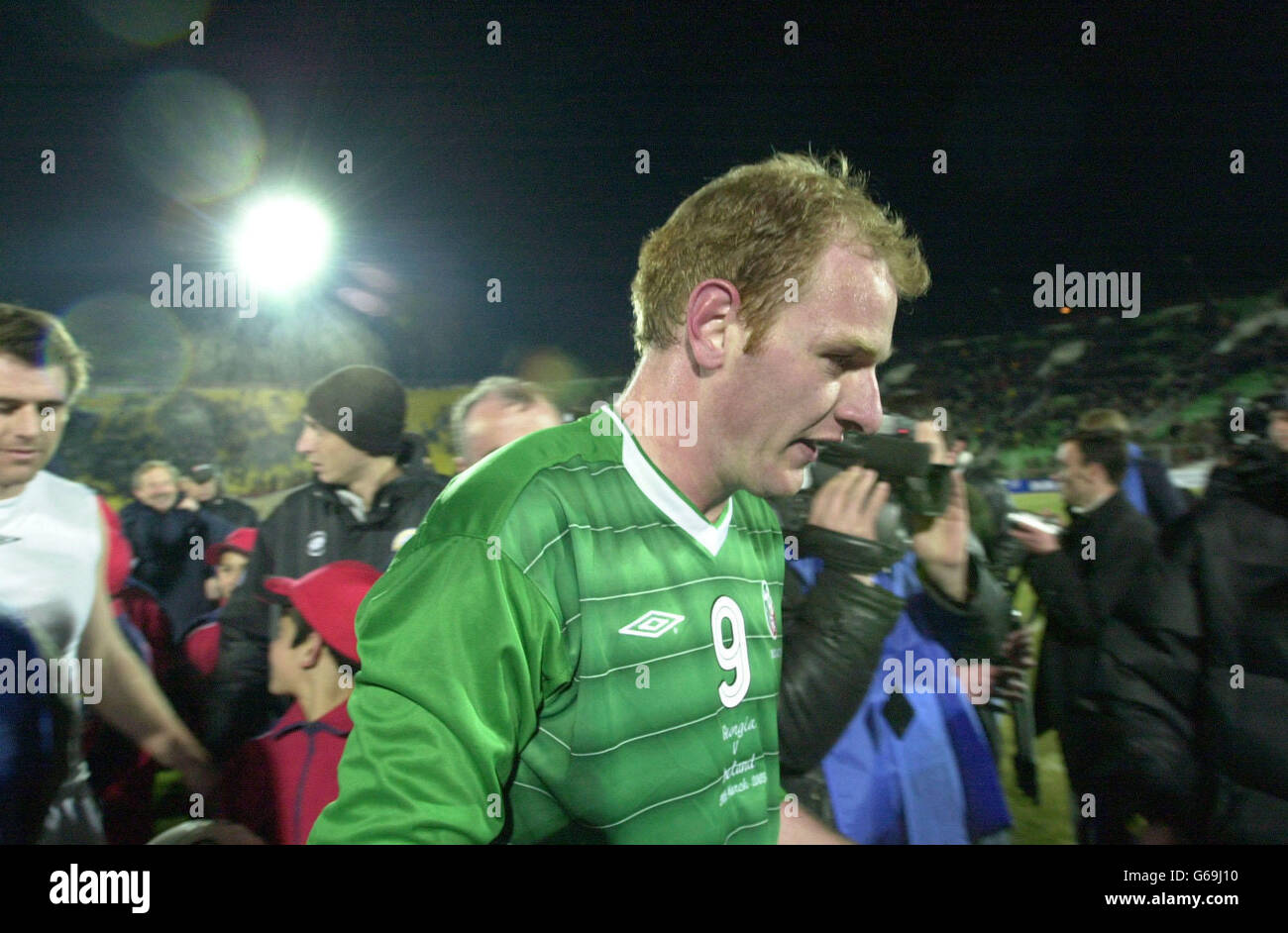 Scored by gary doherty hi-res stock photography and images - Alamy