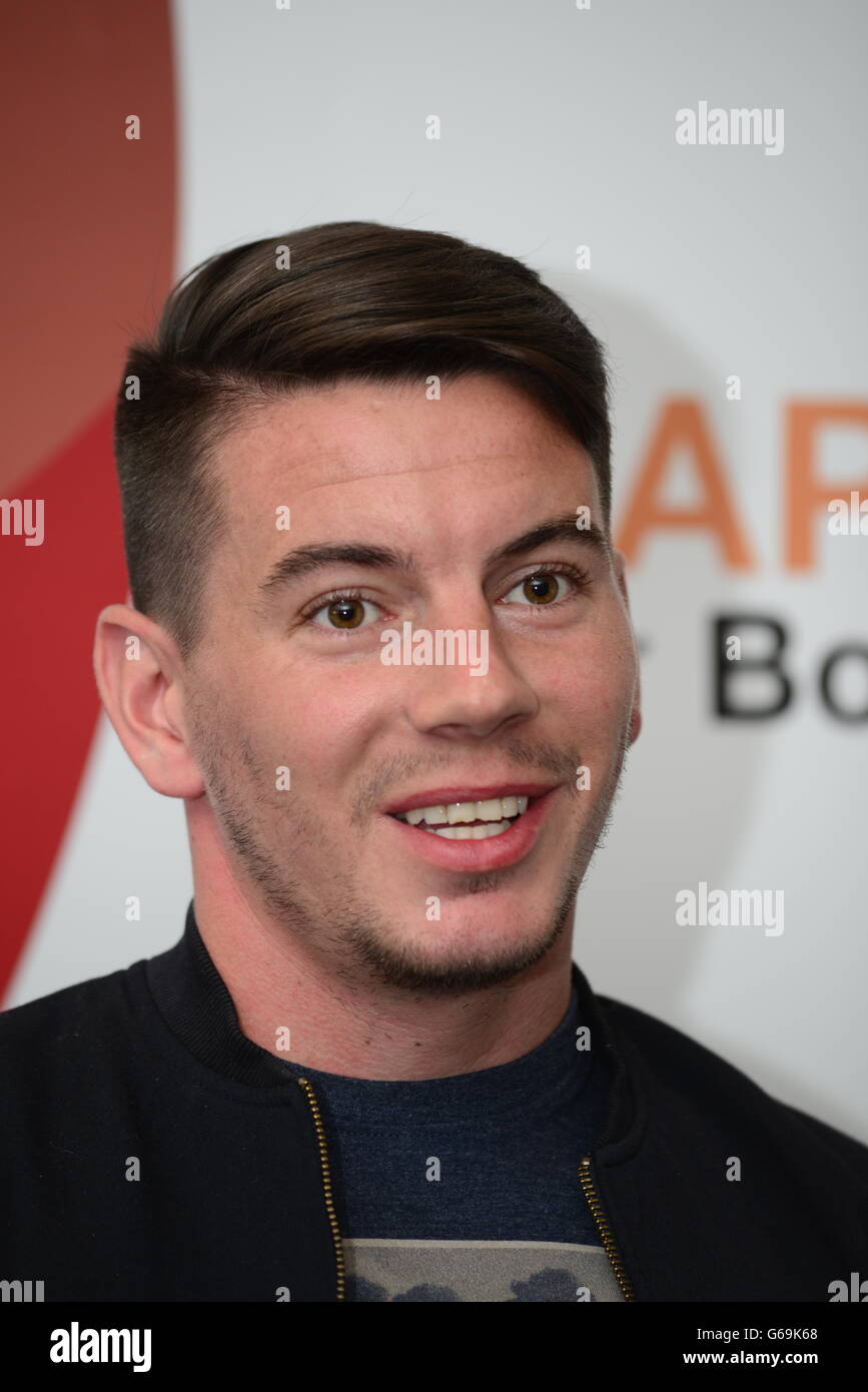 Footballer Adam Hammill signing for Barnsley Football Club, Oakwell ...