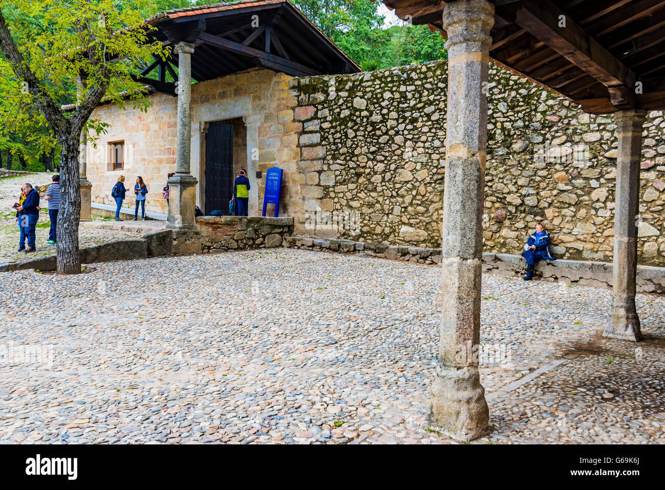 Monastery of Yuste, founded by the Hieronymite Order of monks in 1402 ...