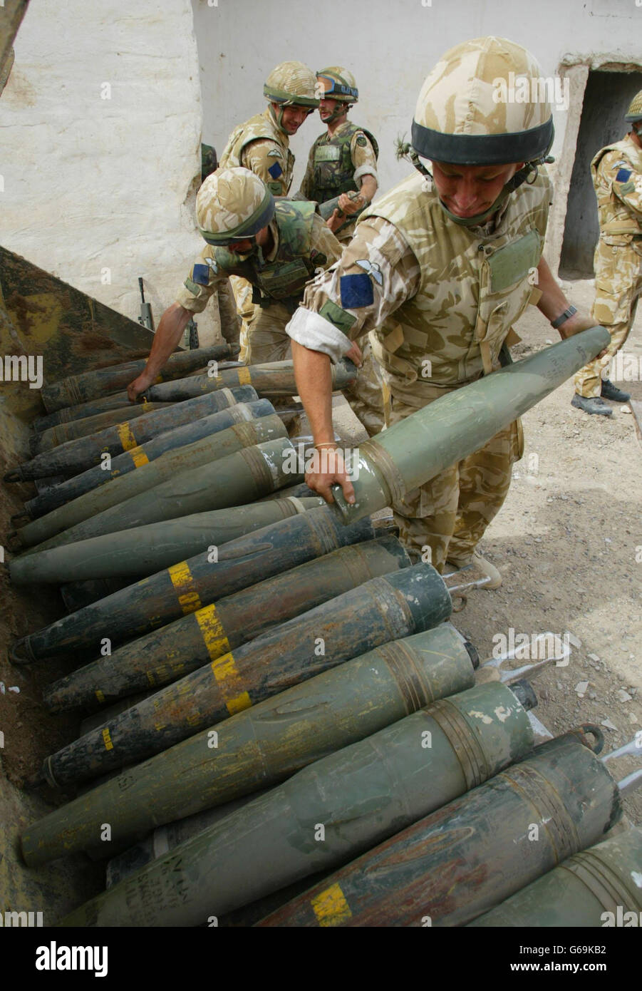 British Forces in Iraq Stock Photo - Alamy