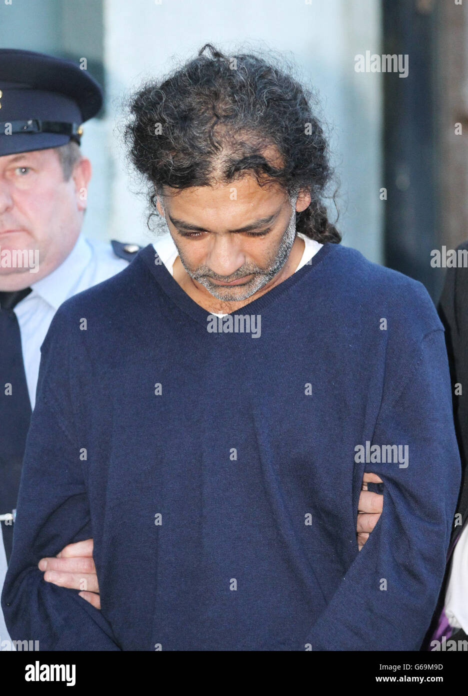 Sanjeev chada leaving swinford district court hi-res stock photography ...