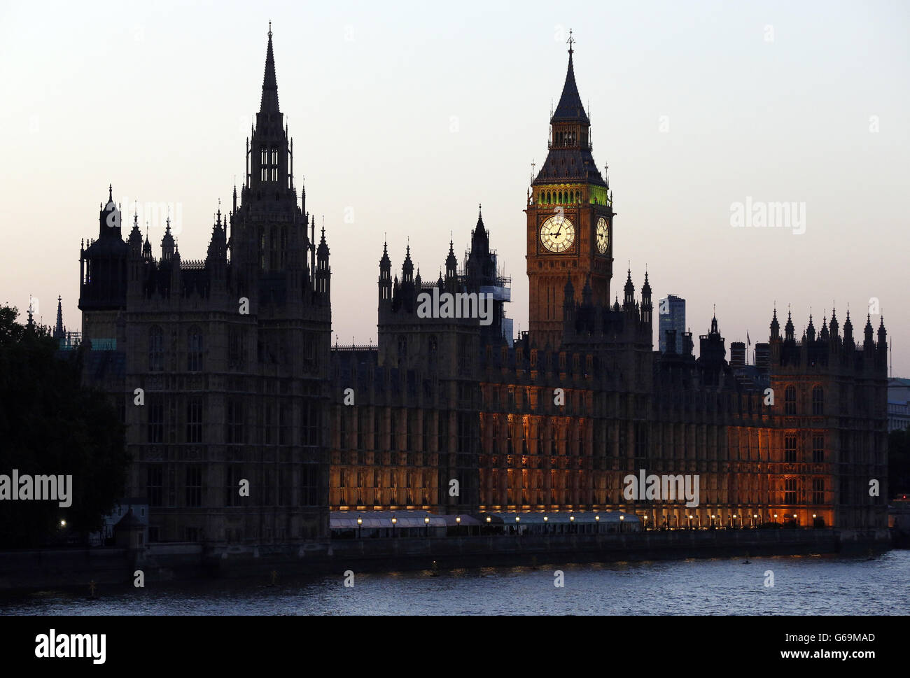 London at Dusk Stock Photo - Alamy