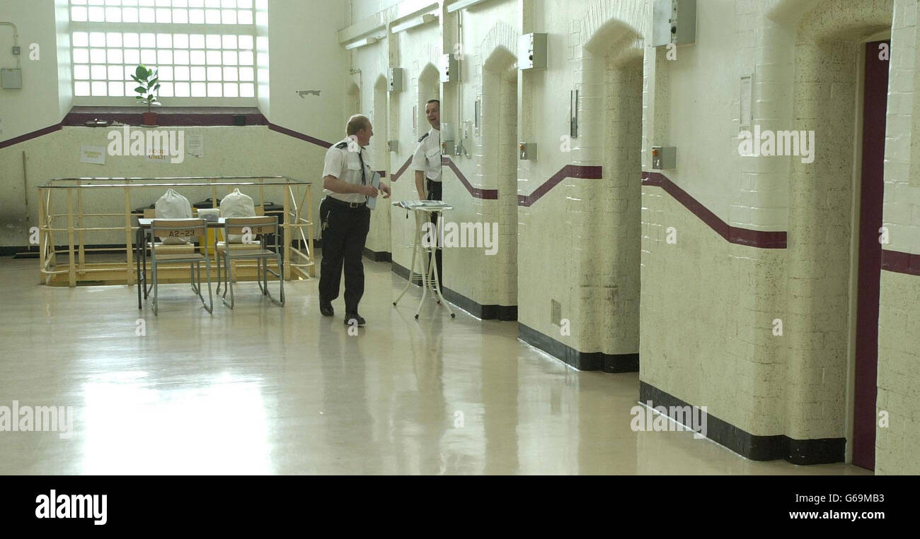 Inspection prison report inmates warden politics cells hi-res stock ...