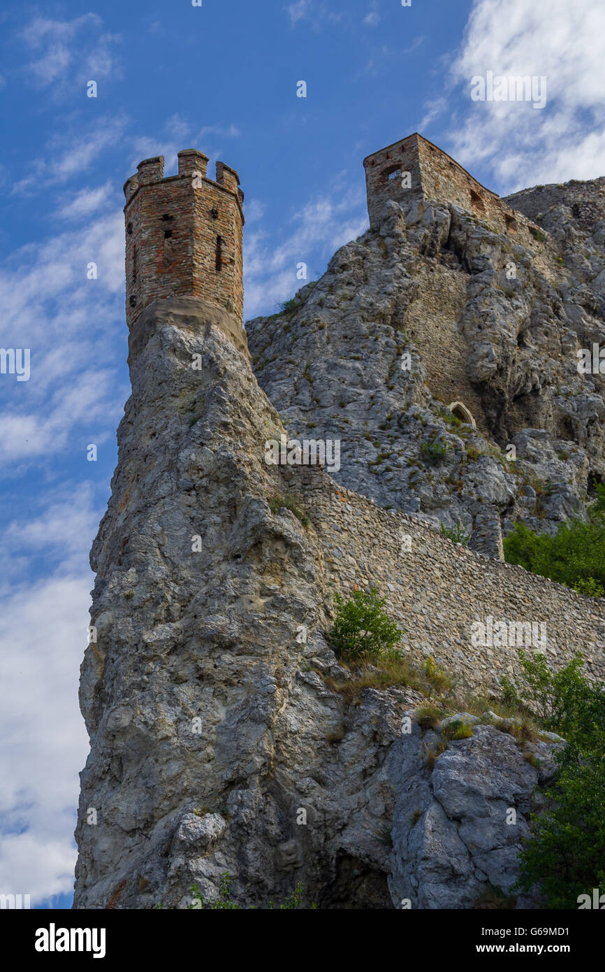 Devin castle in Slovakia Stock Photo - Alamy