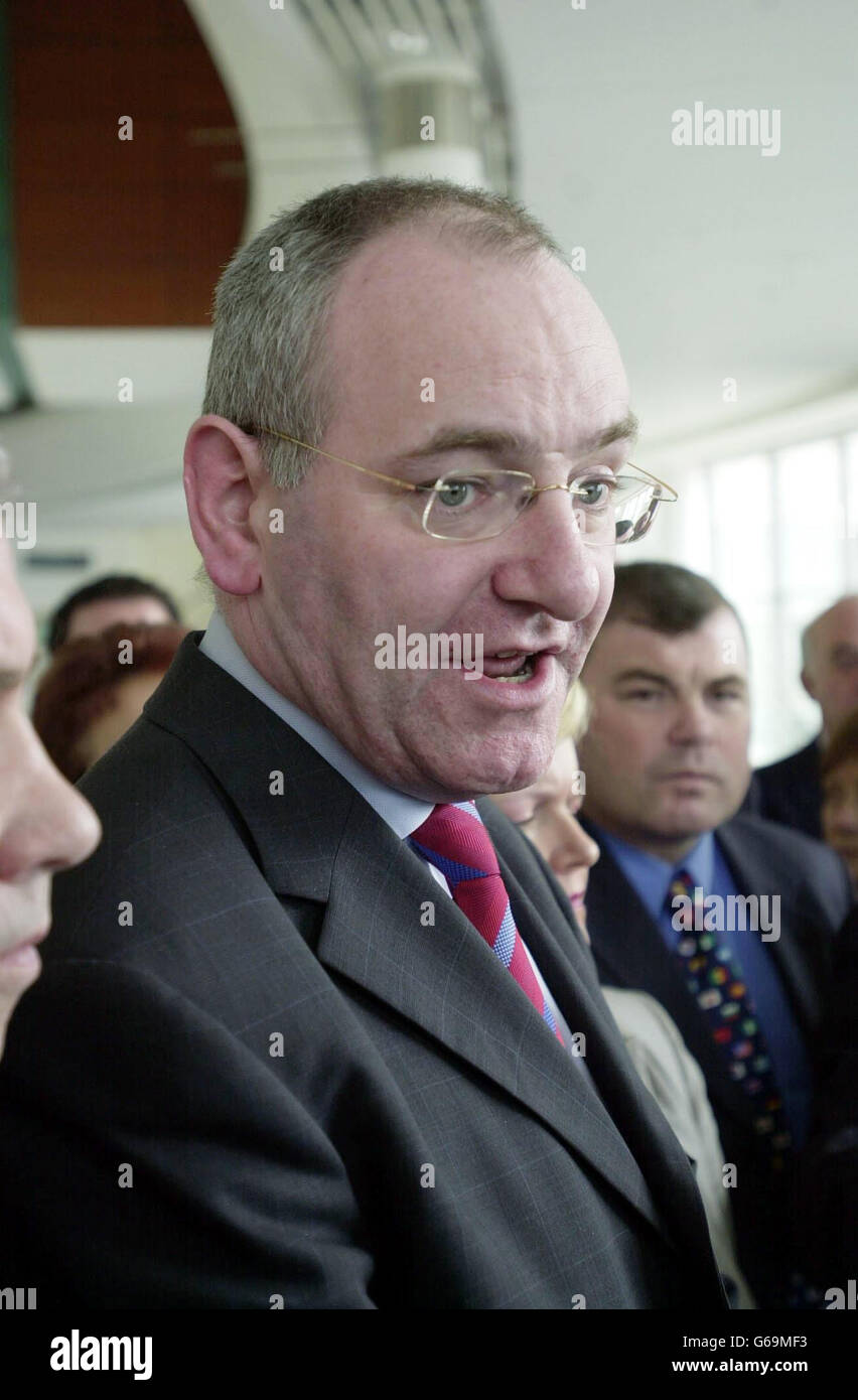 SDLP Leader Mark Durkan Stock Photo - Alamy