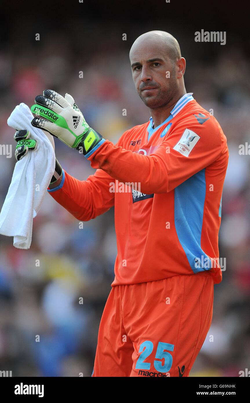 Arsenal v napoli emirates stadium hi-res stock photography and images ...