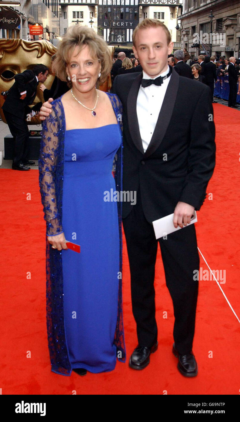 TV presenter Esther Rantzen and her son Joshua Wilcox arriving for the ...