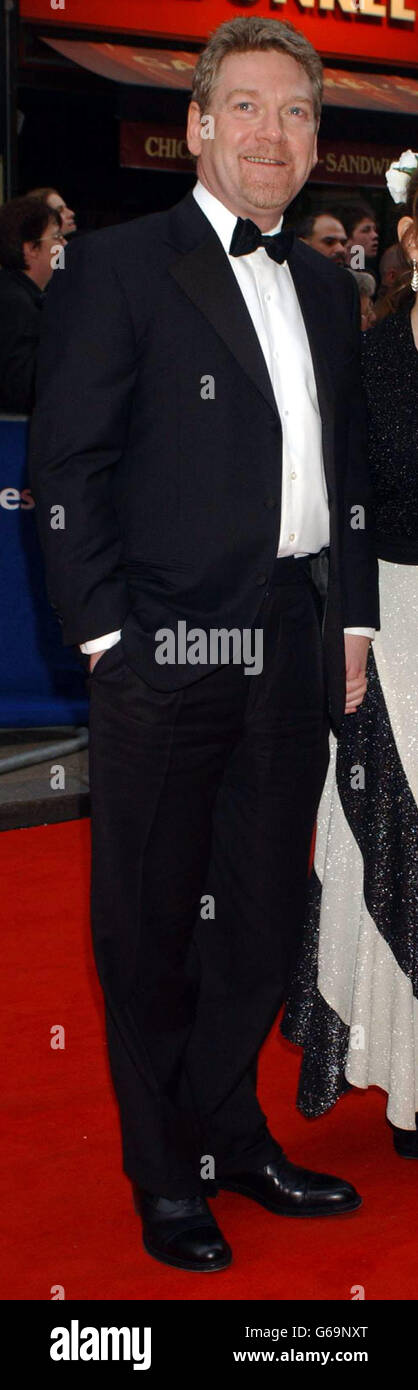 Actor Kenneth Branagh arriving for the British Academy Television ...