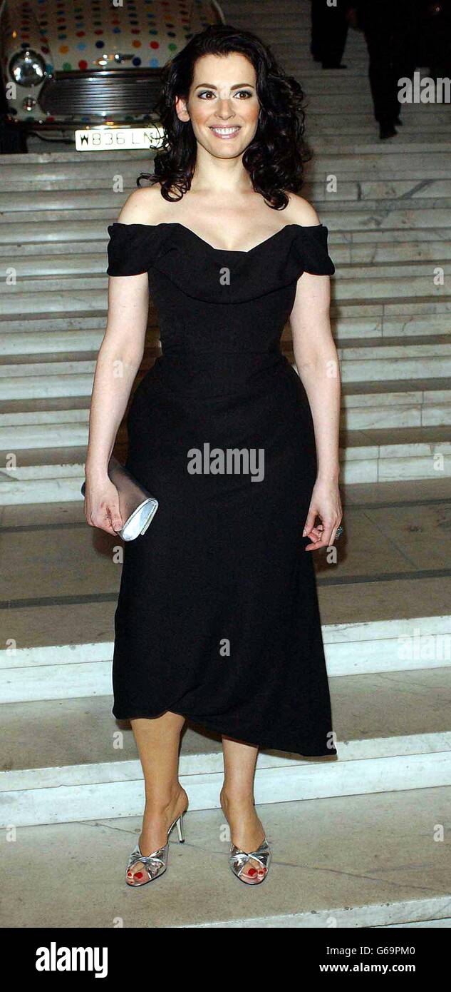 Nigella Lawson arriving at a party to celebrate the opening of the ...