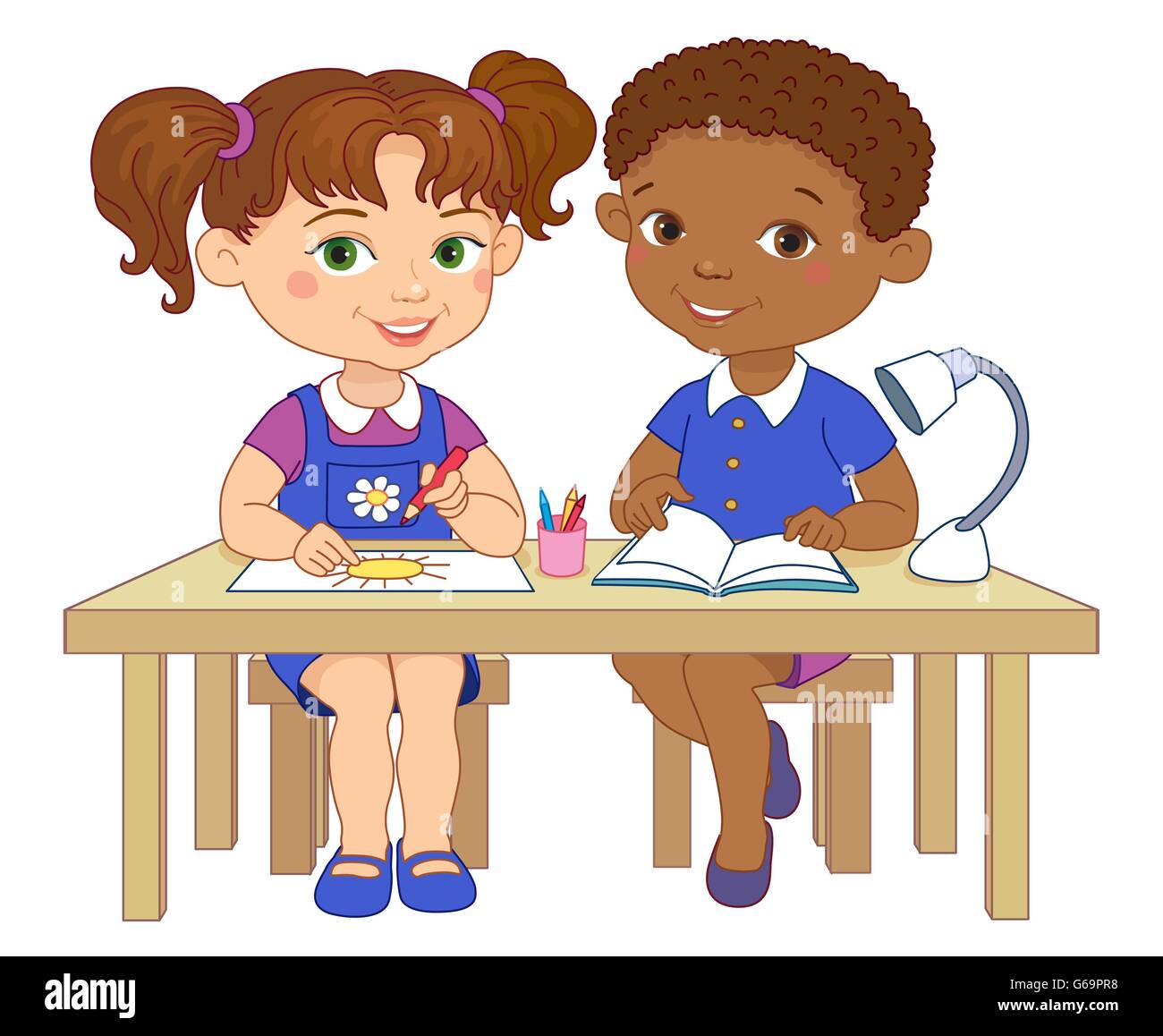 Funny Students In Classroom Cartoons