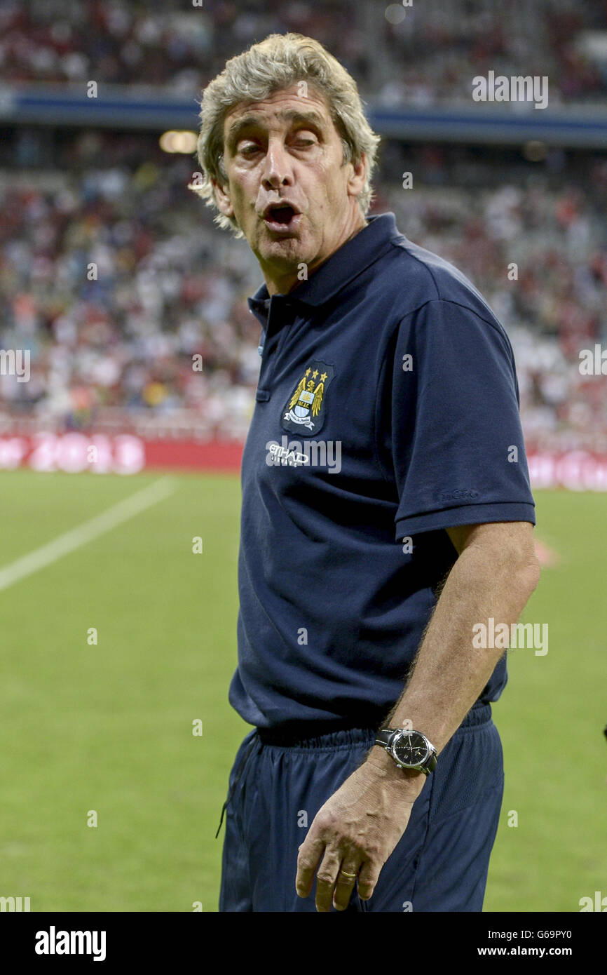 Allianz arena manuel pellegrini hi-res stock photography and images - Alamy