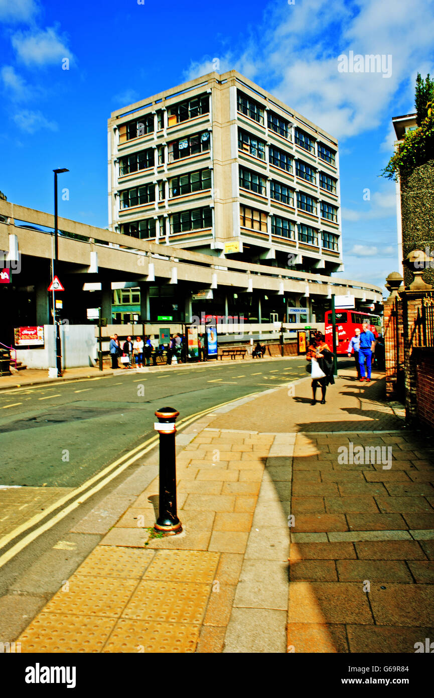 1960s Architecture, Stonebrow, York Stock Photo - Alamy