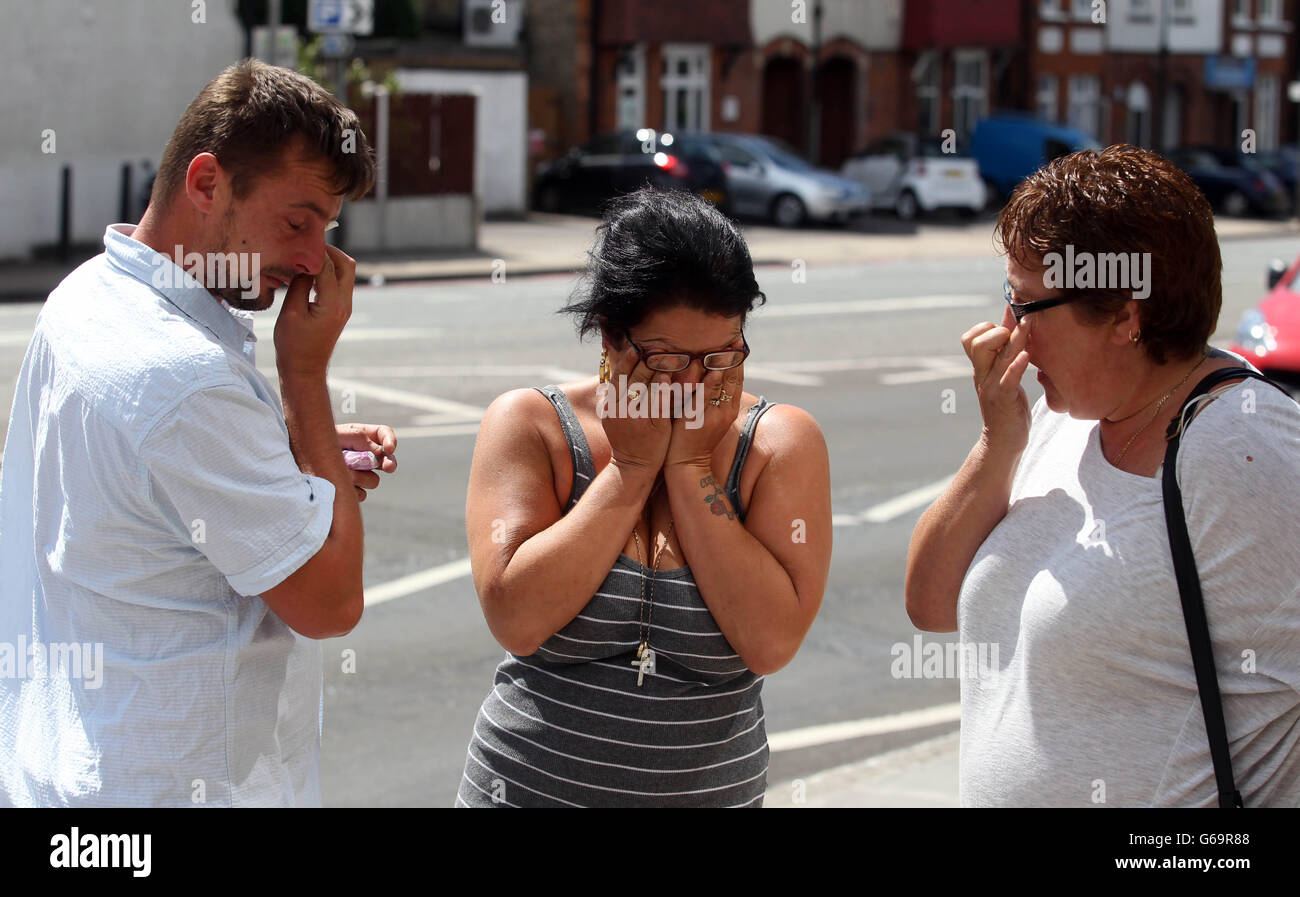David Niles (left), Natalie Sharp (centre) and Christine Bicknell, the ...