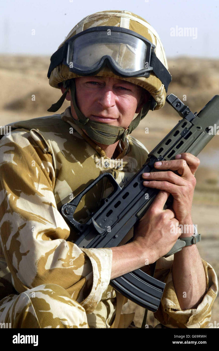 British Troops in Iraq Stock Photo - Alamy