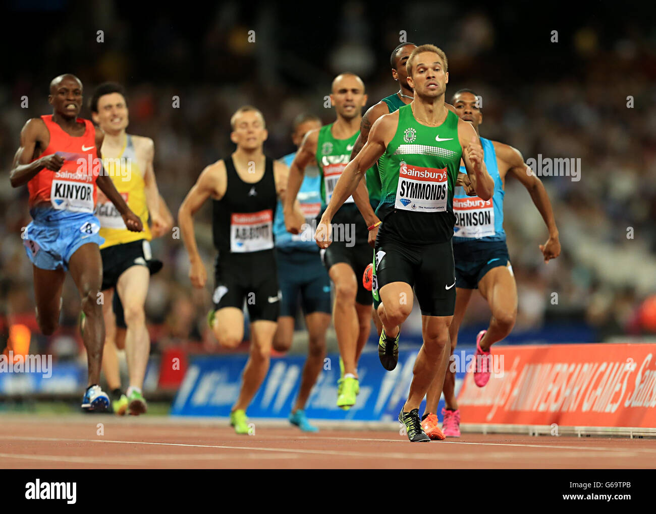 Nick symmonds 2013 hi-res stock photography and images - Alamy