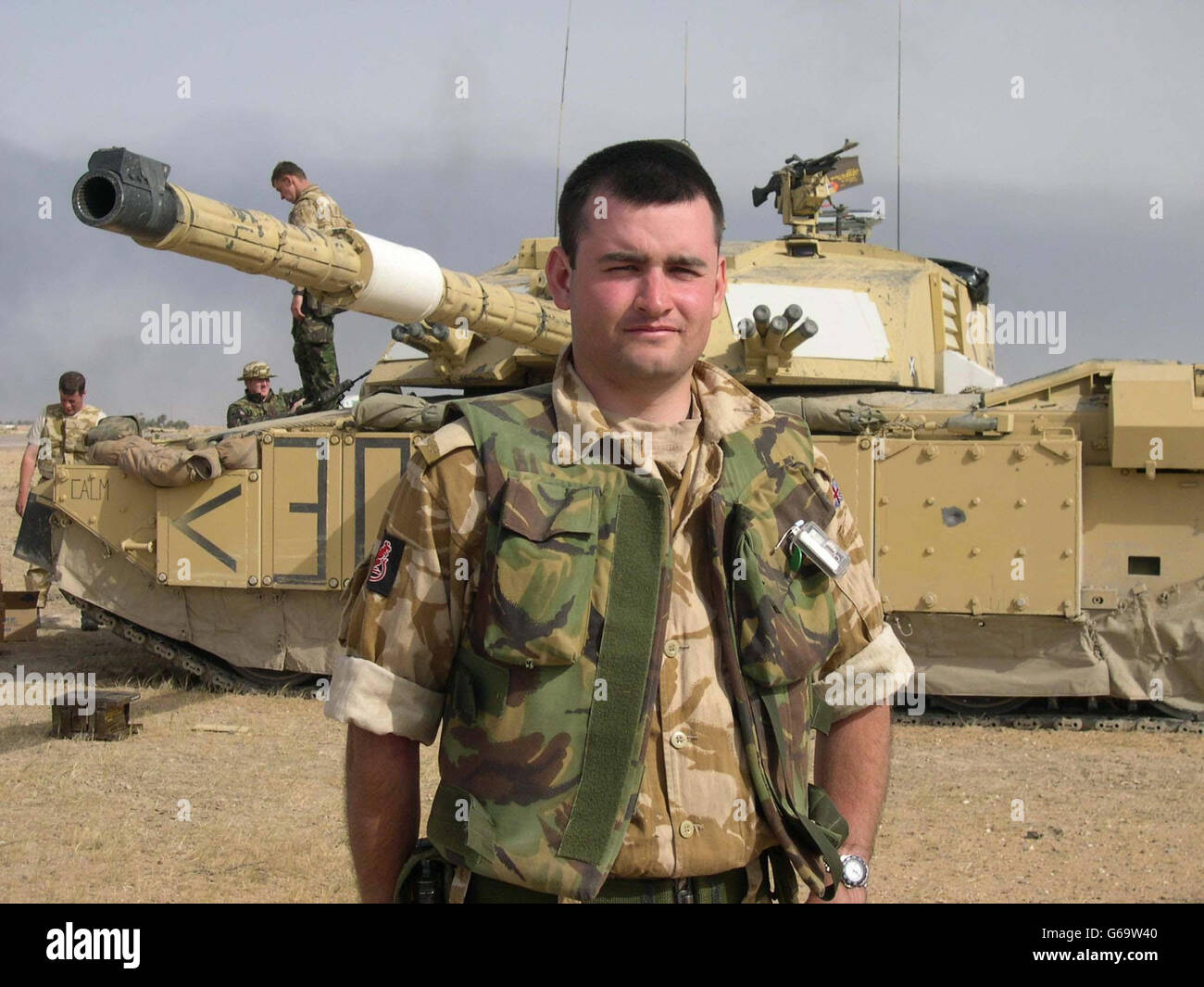 Gunner Guy Russell, 23, from Houston, Renfrewshire, of the Royal Scots ...