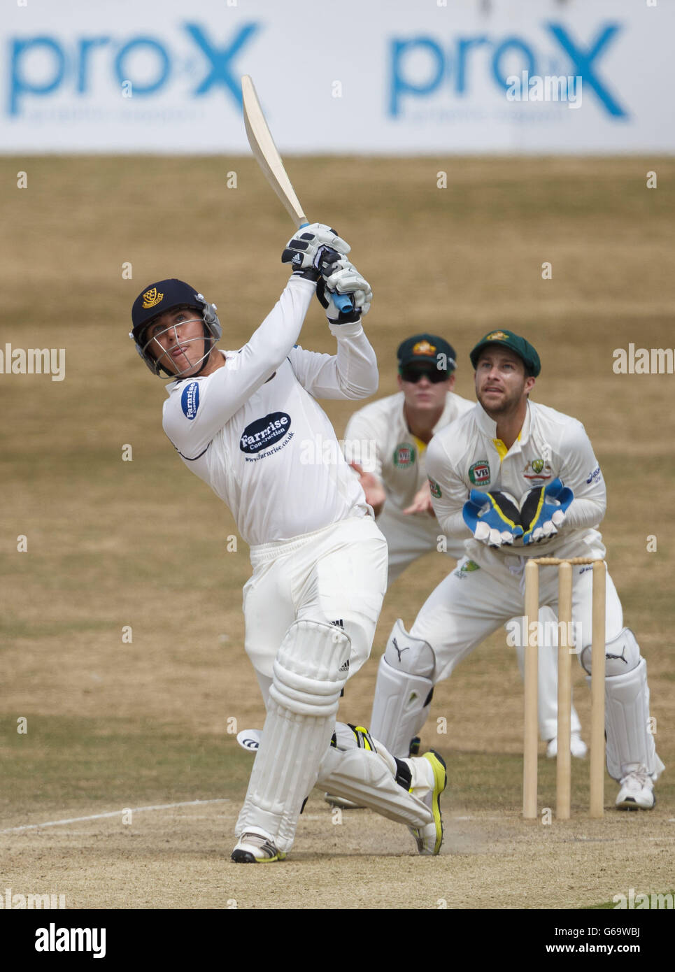 Sussex's Rory Hamilton-Brown in action during day two of the ...