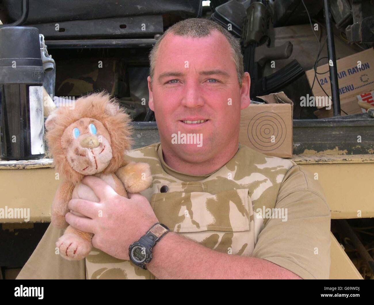 Sgt Martin Cannon, 34, from Airdrie, Scotland, from the 2 Close Support ...