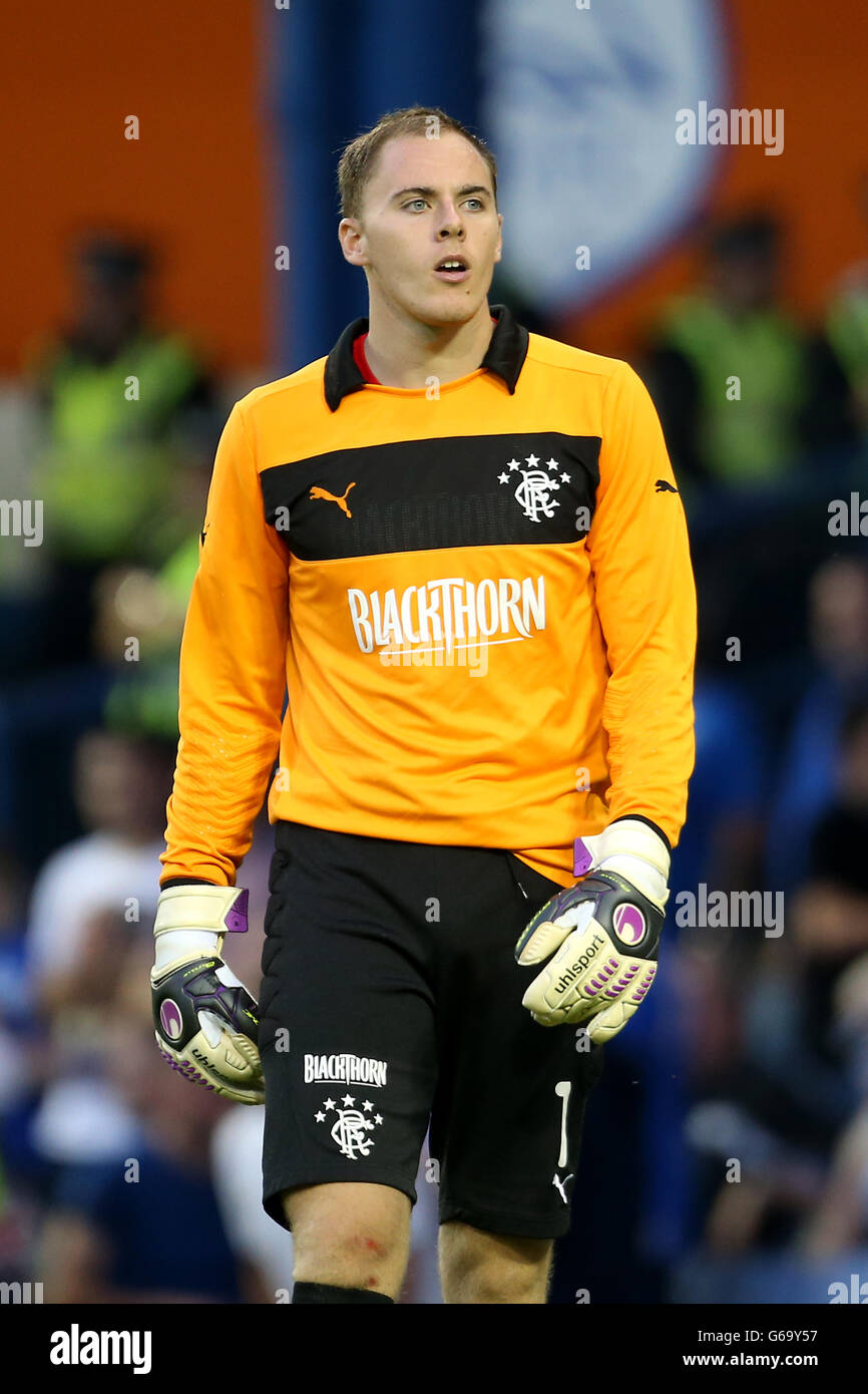 Rangers goalkeeper scott gallacher hi-res stock photography and images ...