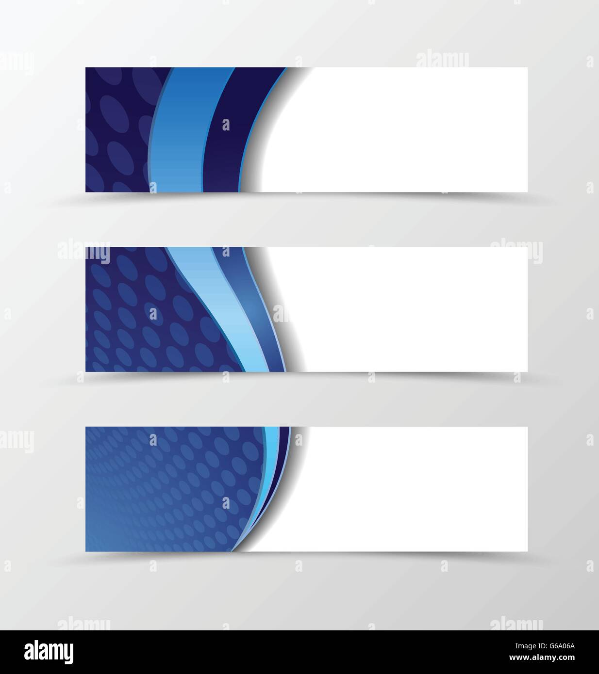 Set of banner circle grid design Stock Vector Image & Art - Alamy